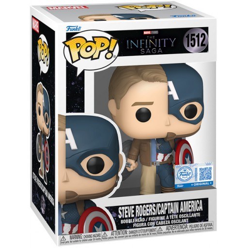 Funko POP Steve Rogers / Captain America (The Infinity Saga) #1512